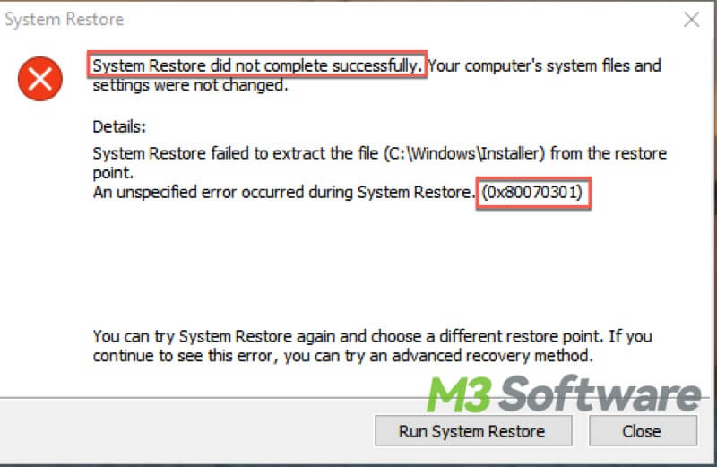 System Restore Failed? 7 Ways to Fix it on Windows! System Restore Failed? 7 Ways to Fix it on Windows!