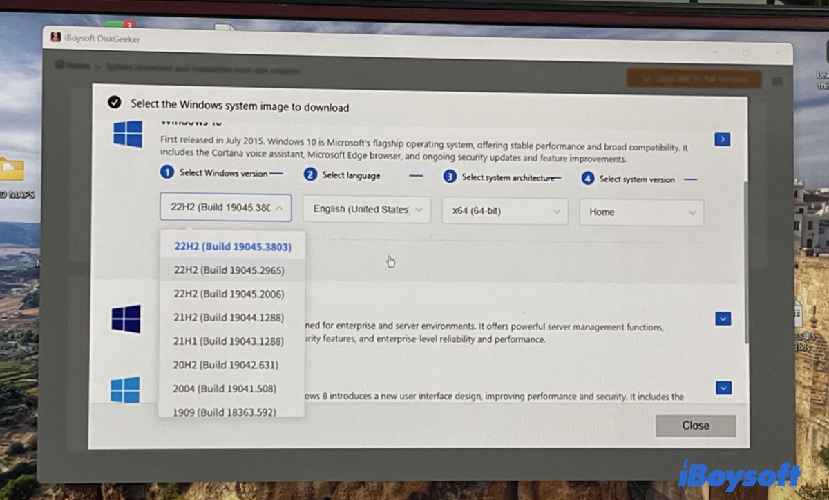 Windows 10 ISO Download 32/64-bit: 22H2, 21H2, 21H1, 20H2