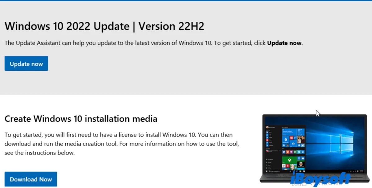 Windows 10 ISO Download 32/64-bit: 22H2, 21H2, 21H1, 20H2